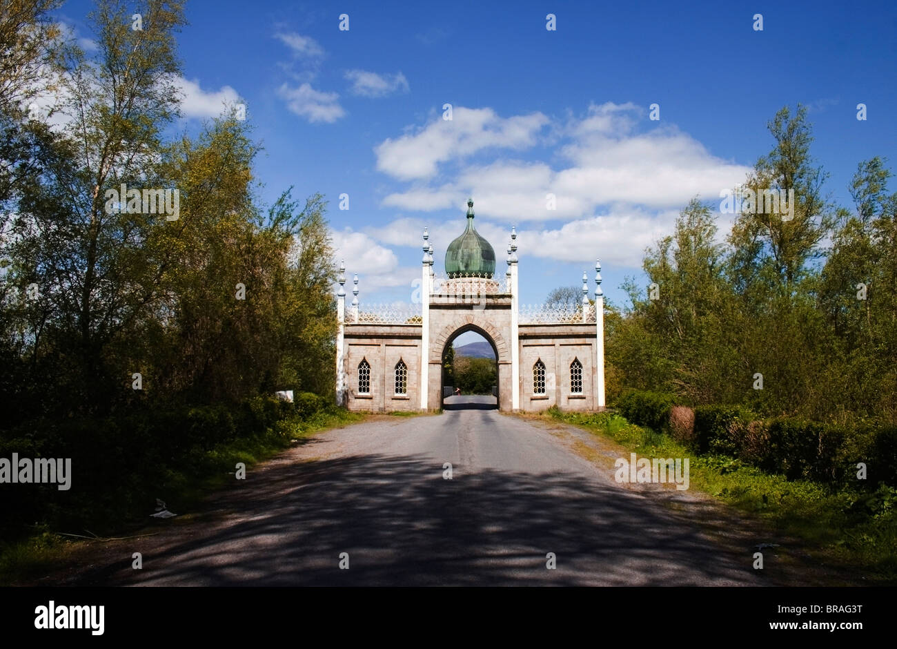 Dromana Gate, Dromana House, Cappoquin, Co Waterford, Ireland Stock ...