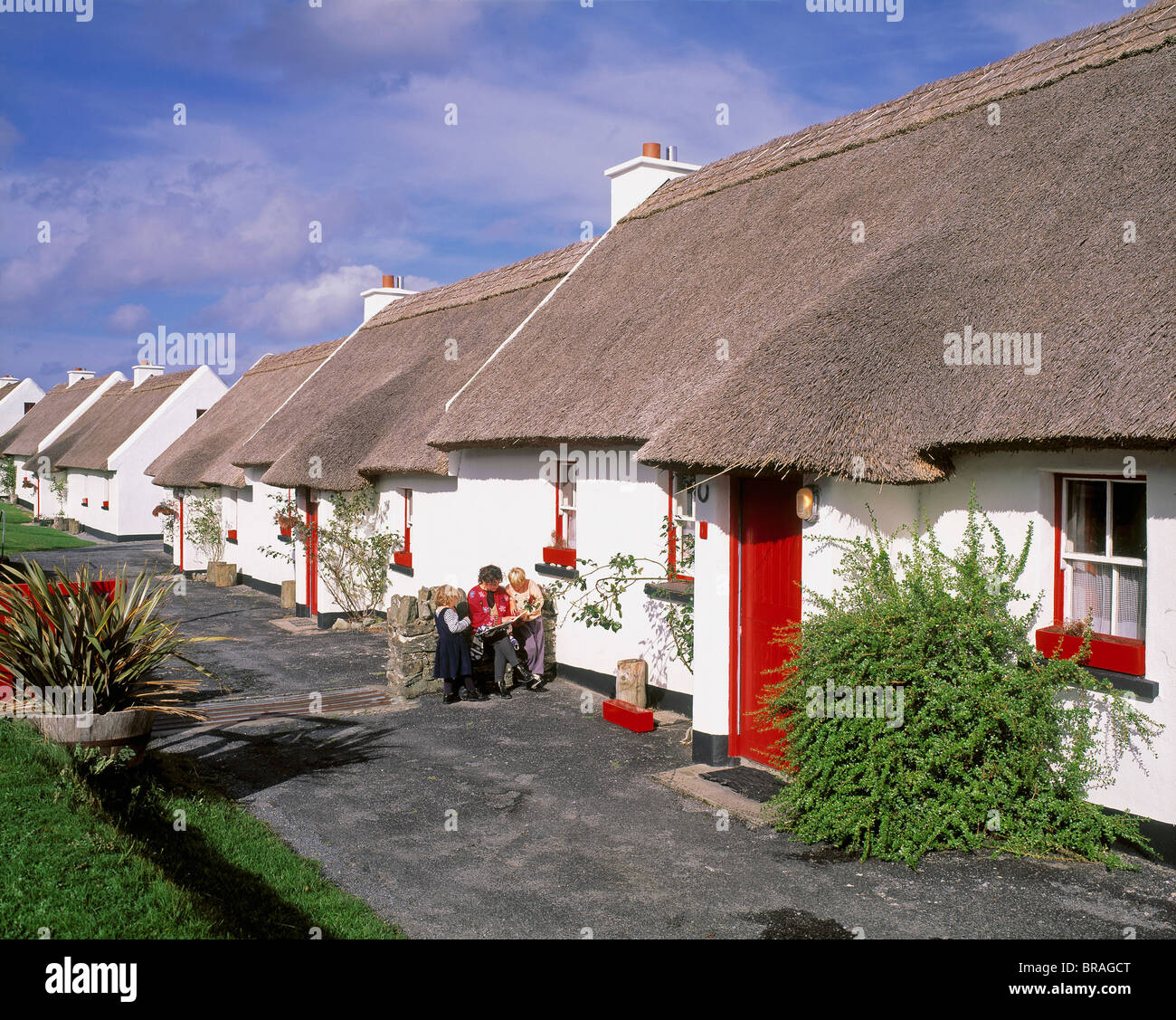 Tullycross, Co Galway, Ireland; Holiday Cottages Stock Photo - Alamy
