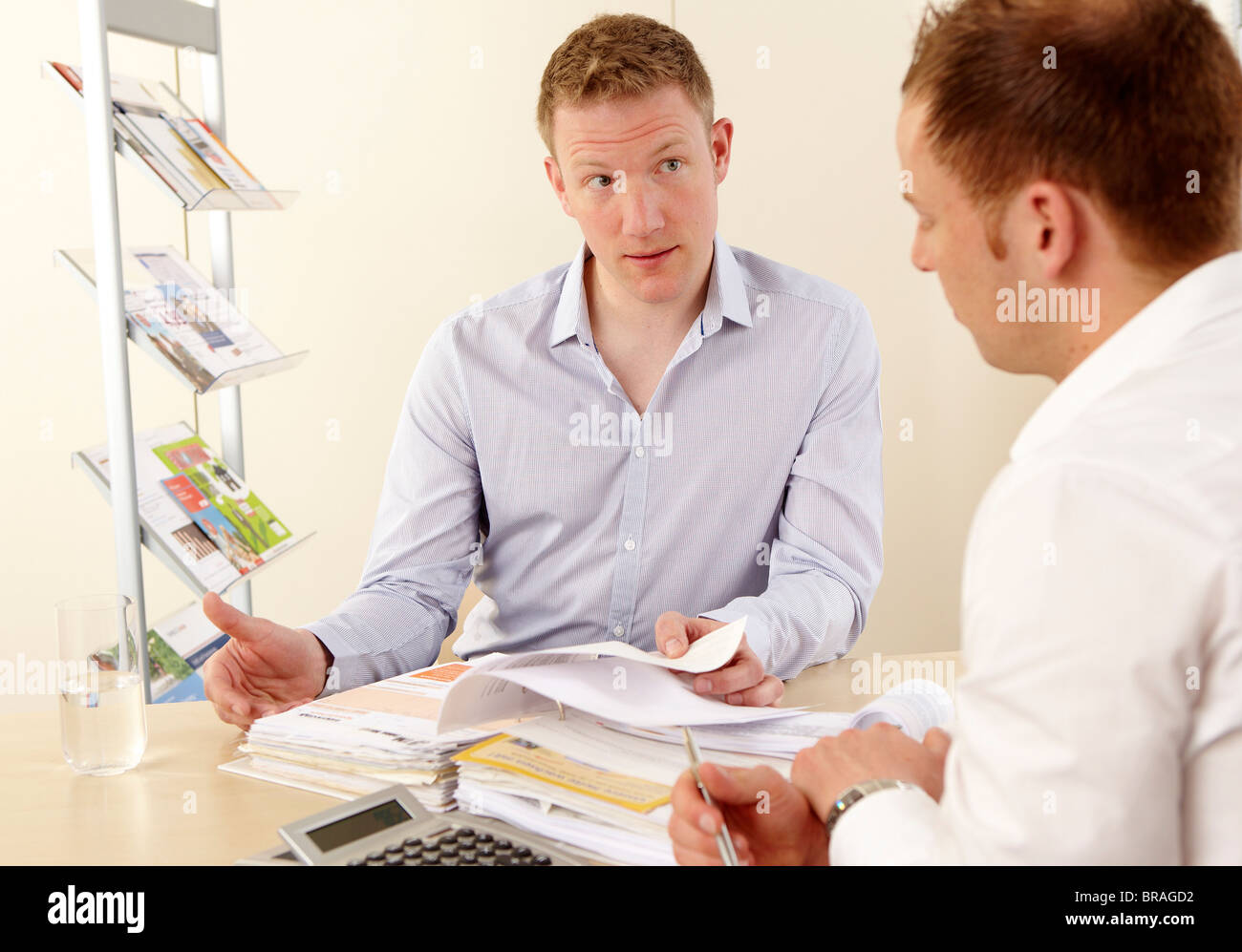 Young man having financial problems Stock Photo - Alamy