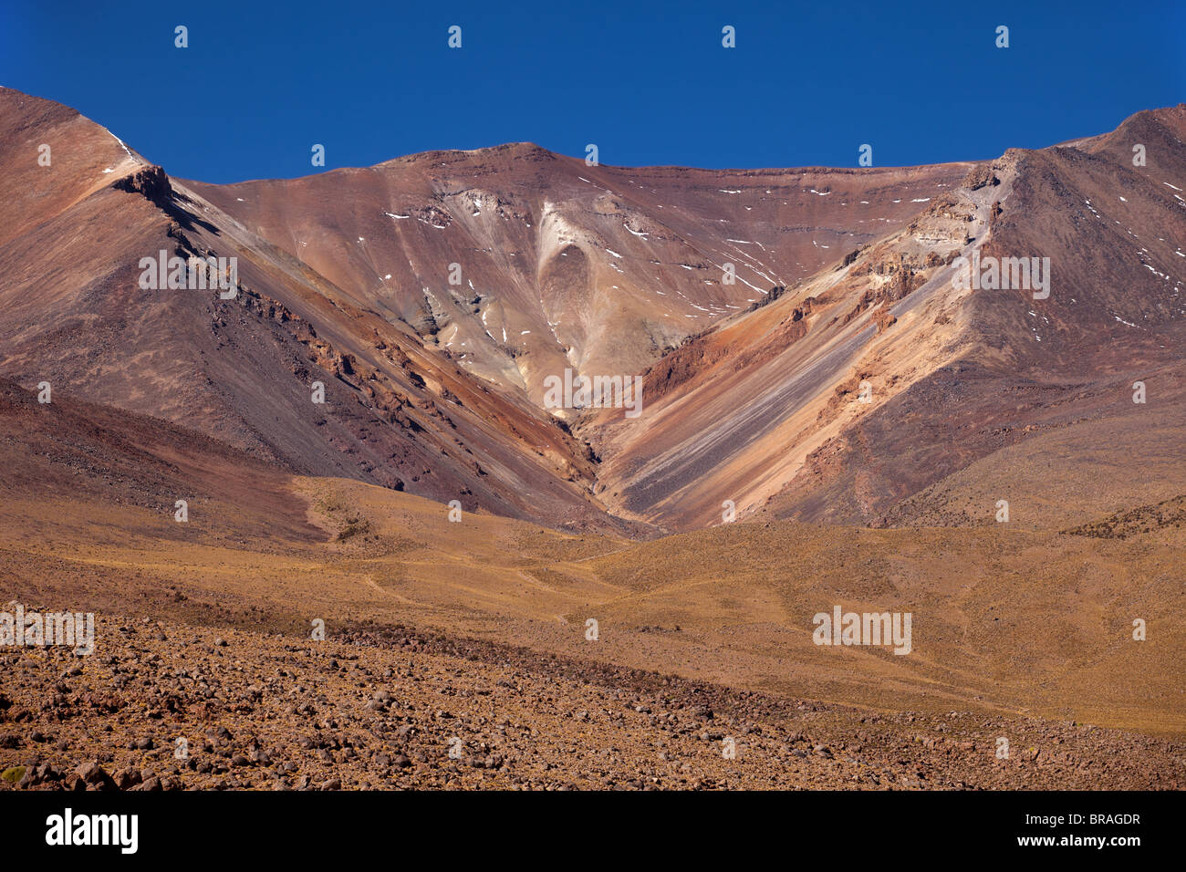 Eduardo Avaroa National Park Tour: Volcano Crater Stock Photo - Alamy