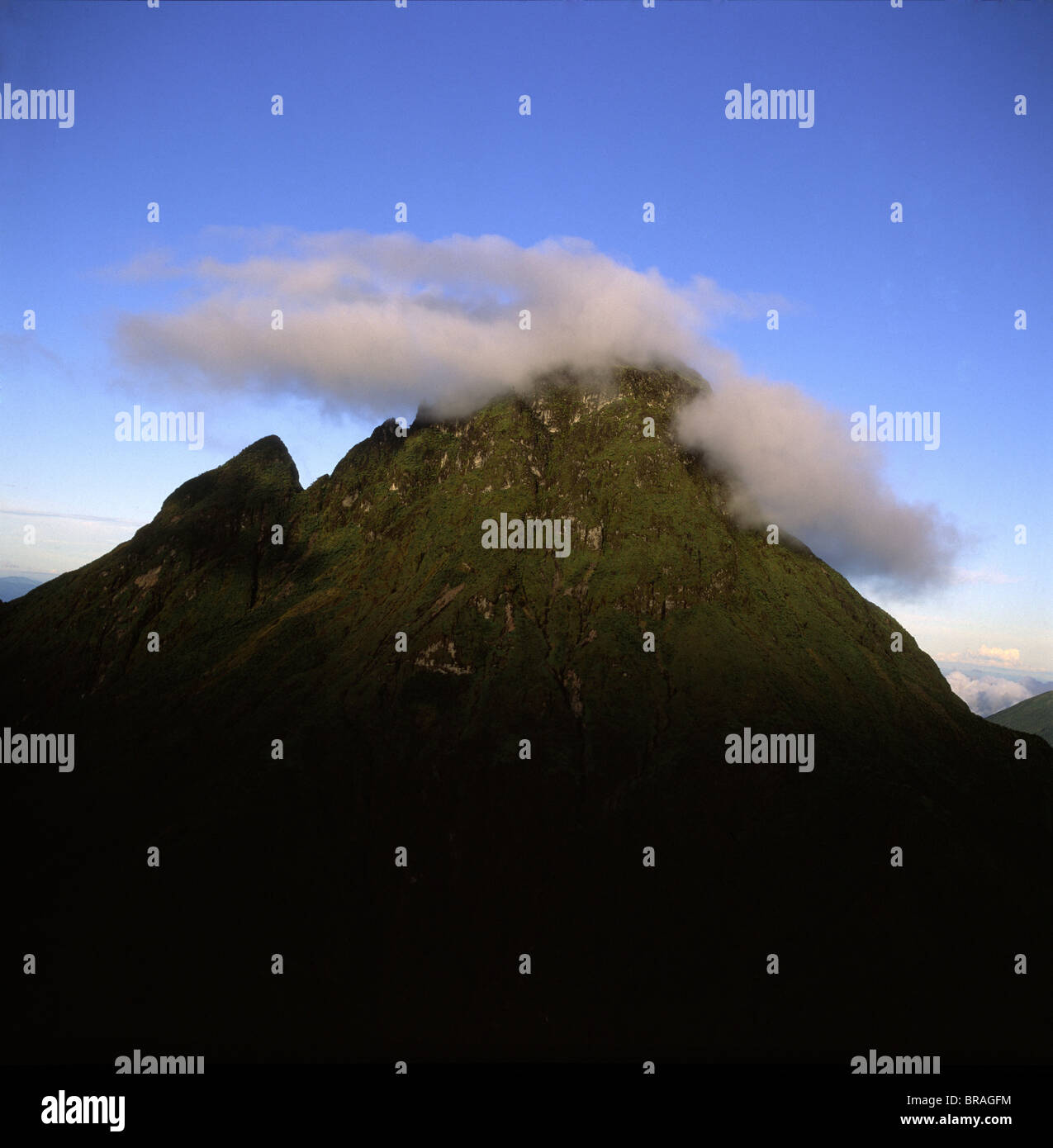Mikeno volcano rwanda aerial hi-res stock photography and images - Alamy
