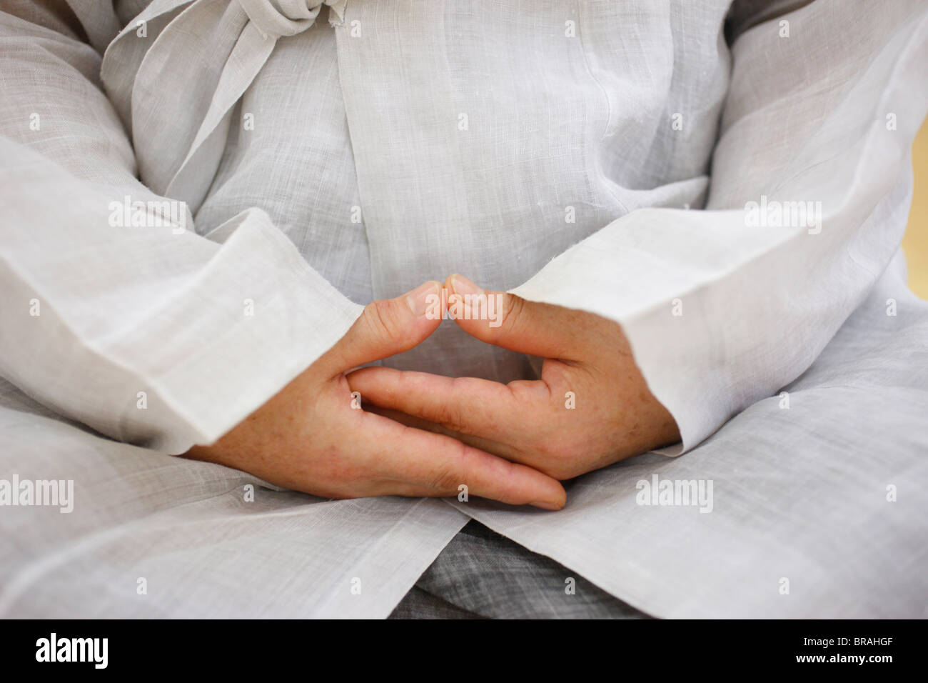 Zen meditation, Seoul, South Korea, Asia Stock Photo - Alamy