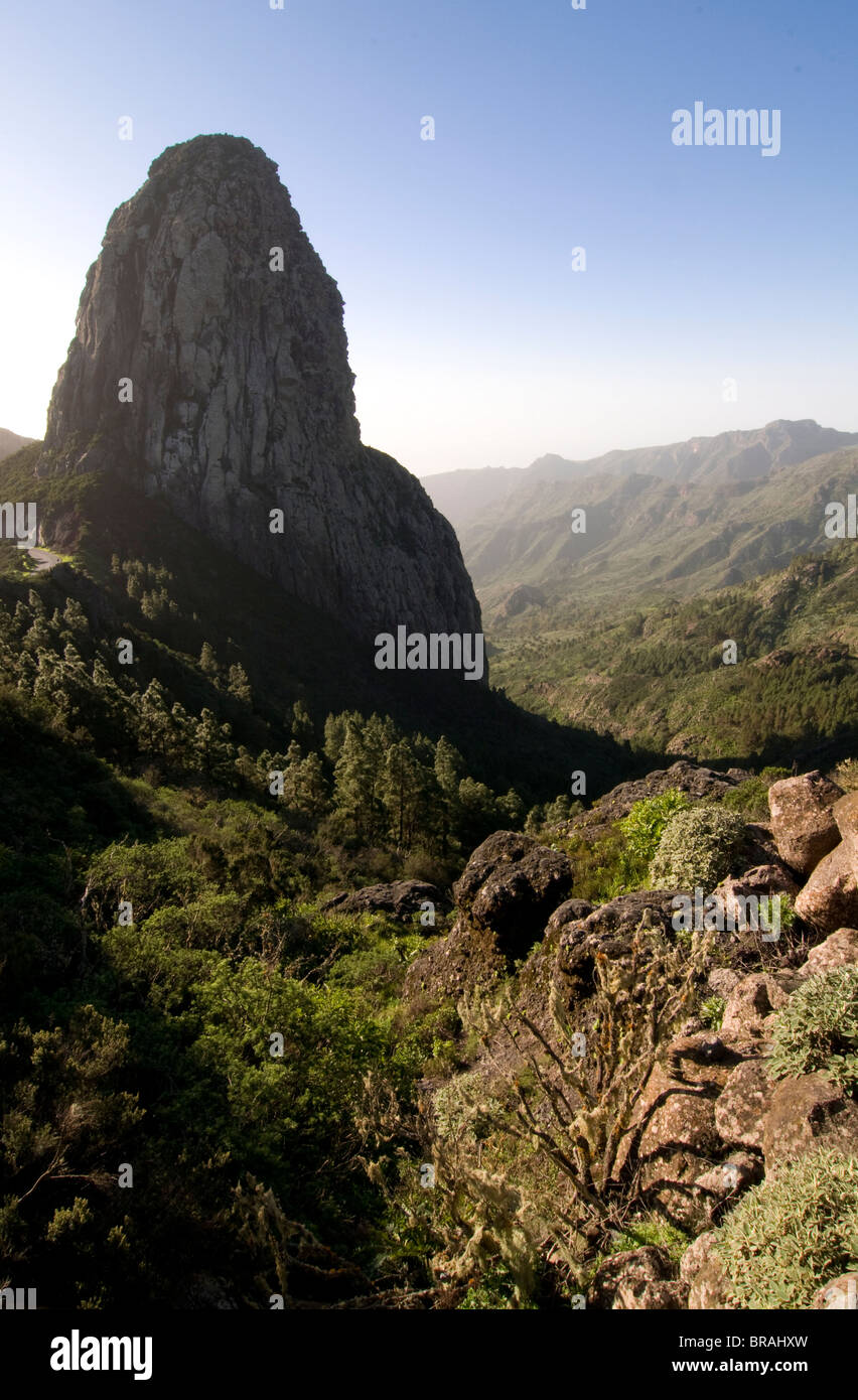 Valley, Garajonay National Park, UNESCO World Heritage Site, La Gomera ...