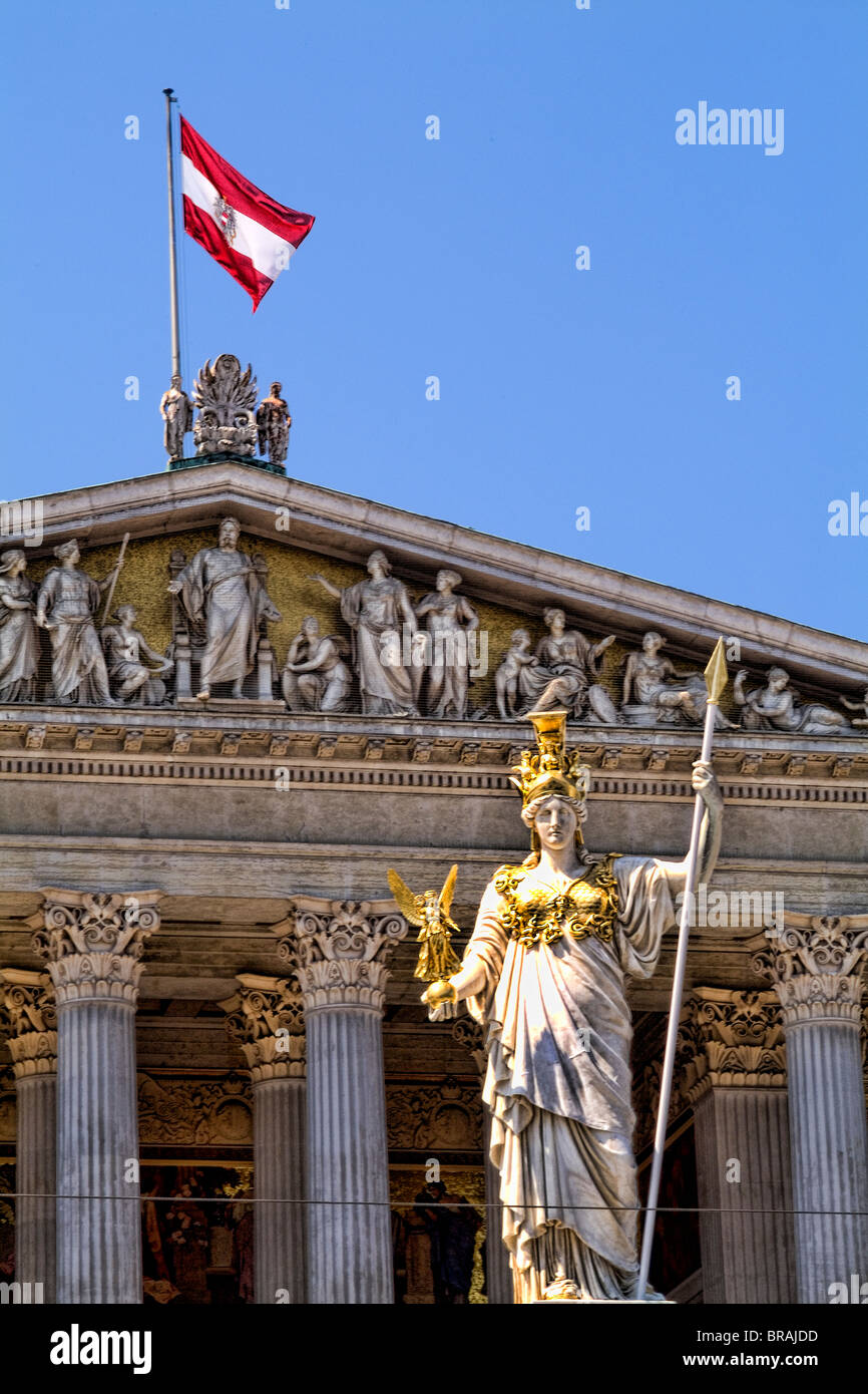 Vienna flag hi-res stock photography and images - Alamy