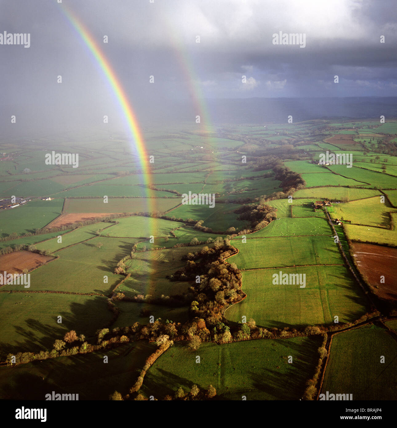 Somerset levels aerial hi-res stock photography and images - Alamy