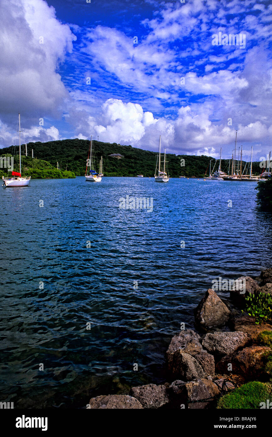 Beautiful english harbour hi-res stock photography and images - Alamy