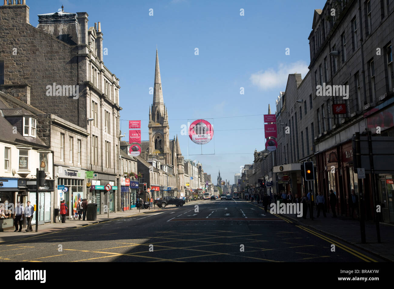 Union street aberdeen scotland hi-res stock photography and images - Alamy