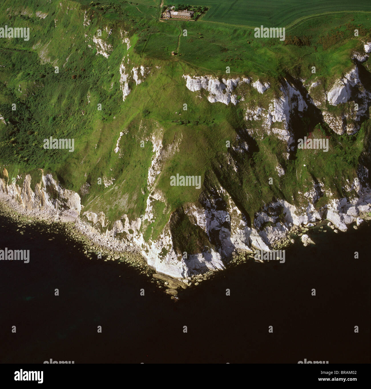 Aerial image of White Nothe, on the Jurassic Coast, UNESCO World ...