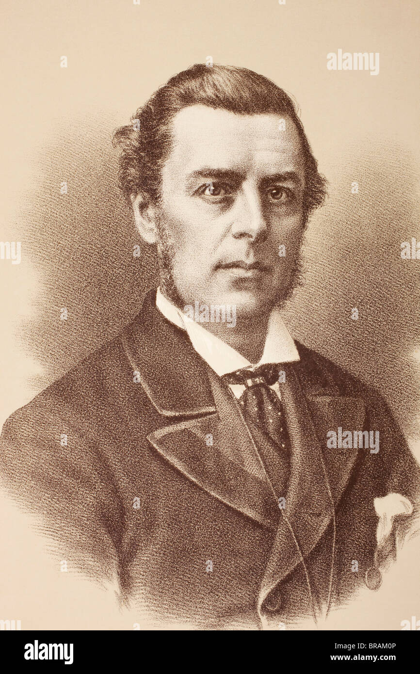 Joseph Chamberlain 1836 to 1914. Influential British businessman ...