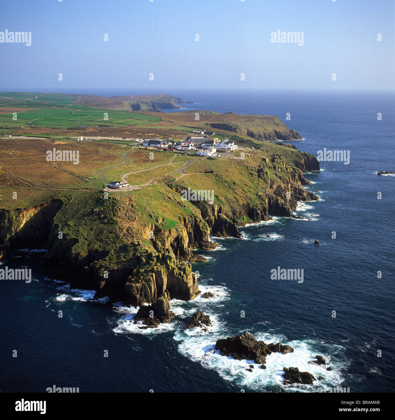 Aerial view of lands end hi-res stock photography and images - Alamy