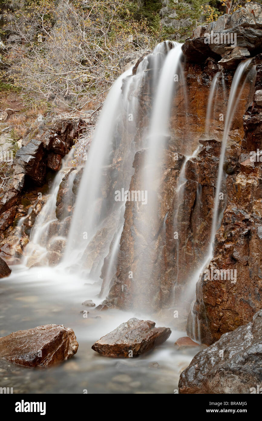 Tangle Falls, Jasper National Park, UNESCO World Heritage Site, Rocky ...