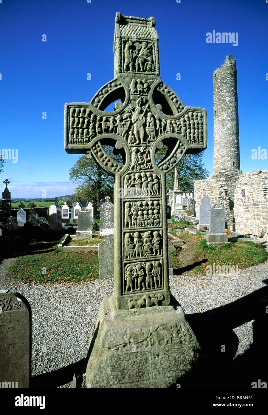 Muiredach's High Cross, Monasterboice, County Louth, 10Th Century ...