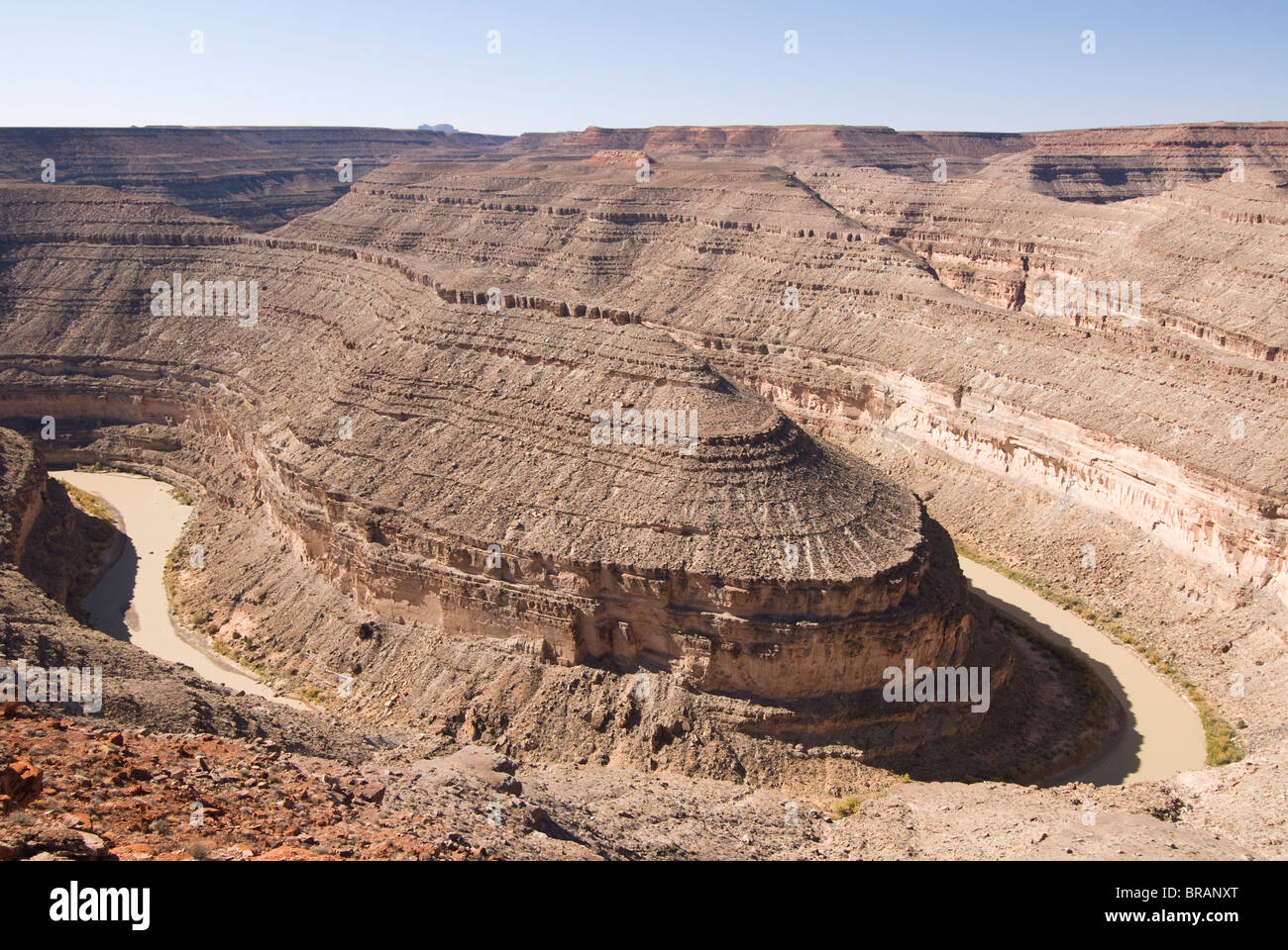 San Juan River, Goosenecks State Park, Utah, United States of America ...