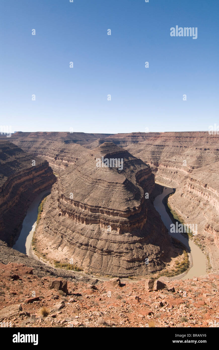San Juan River, Goosenecks State Park, Utah, United States of America ...