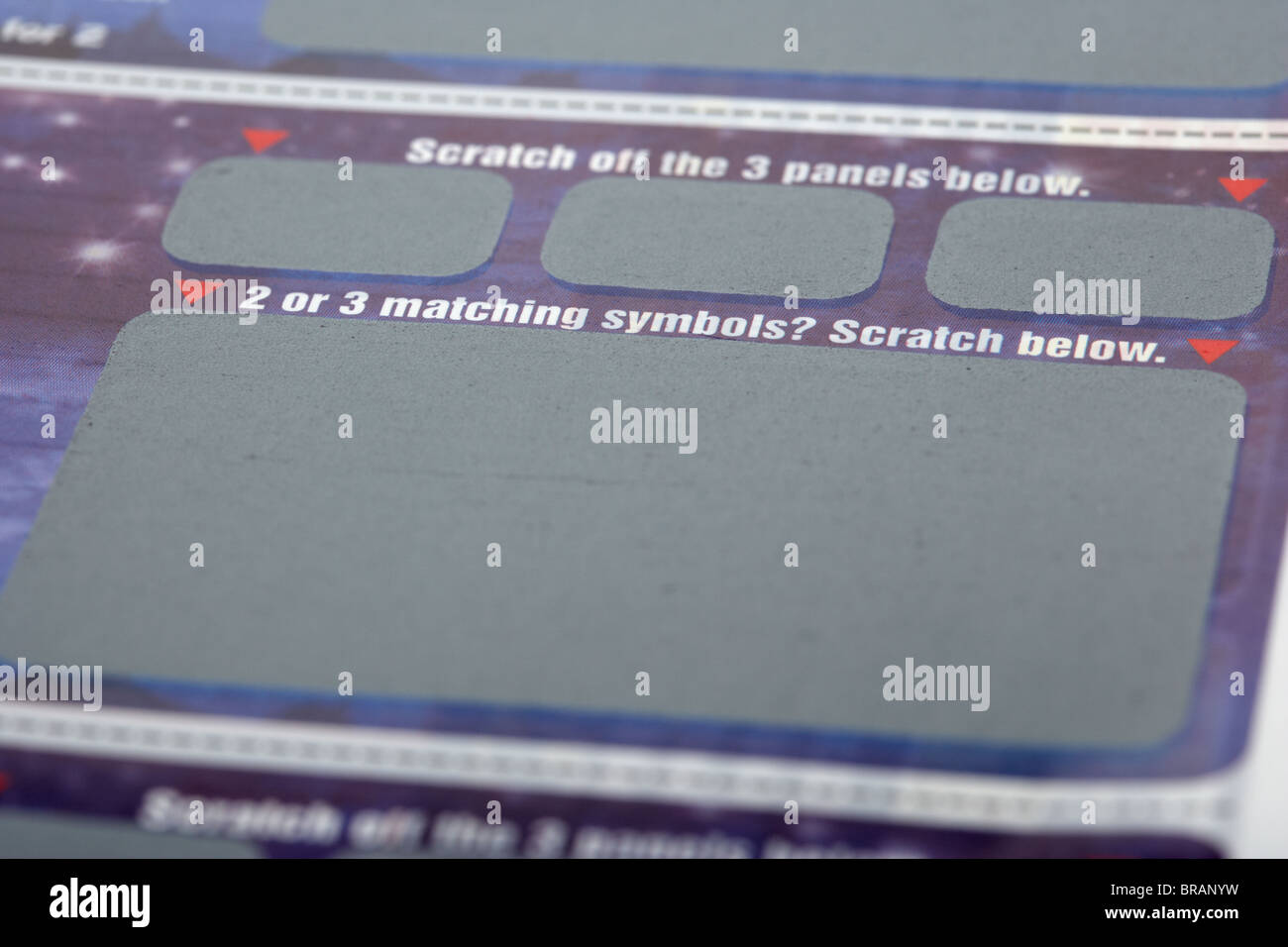 Scratchcard hi-res stock photography and images - Alamy