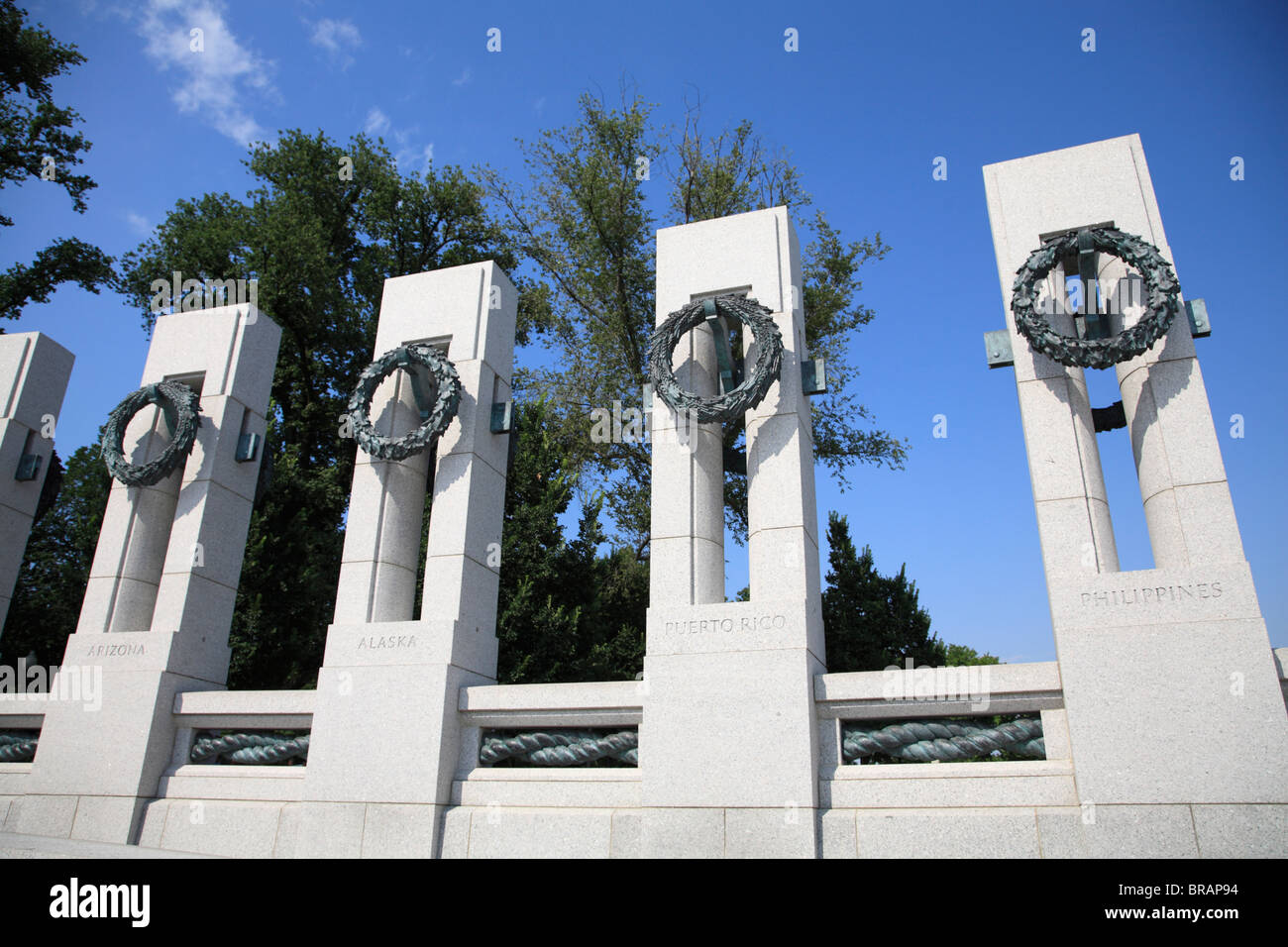 World War II Memorial, Washington D.C., United States of America, North ...