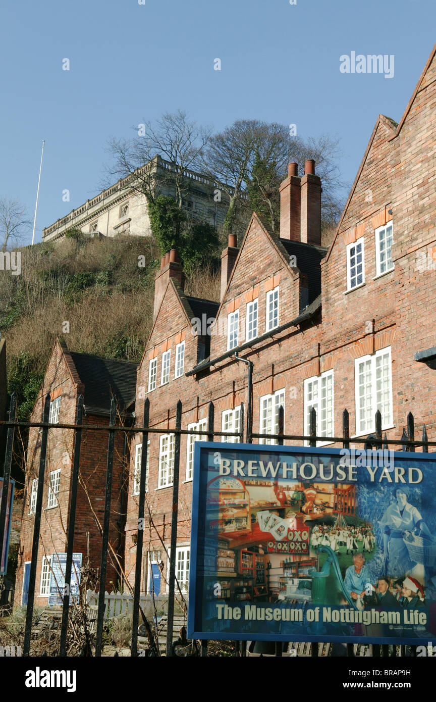 Brewhouse Yard, Museum of Nottingham Life Stock Photo - Alamy