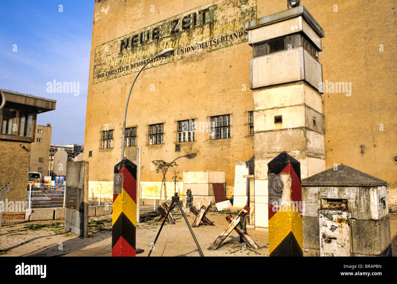 Life in Germany at the famous museum at the Checkpoint Charlie gate in ...
