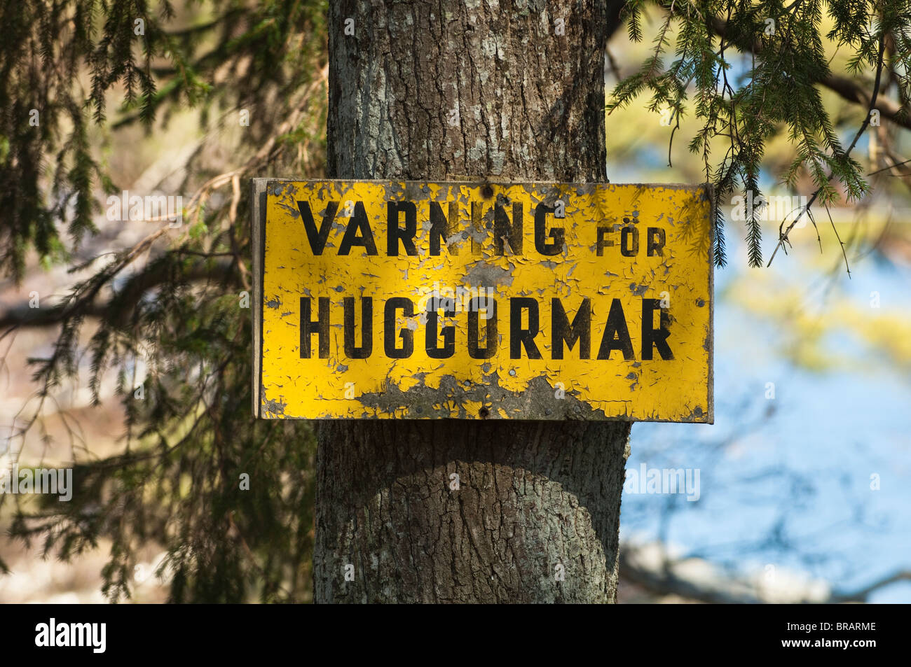 Warning of adders hi-res stock photography and images - Alamy