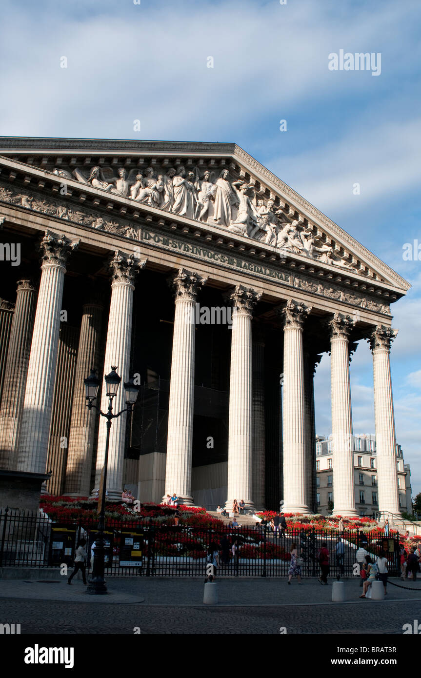 La Madeleine church, Paris, France Stock Photo - Alamy