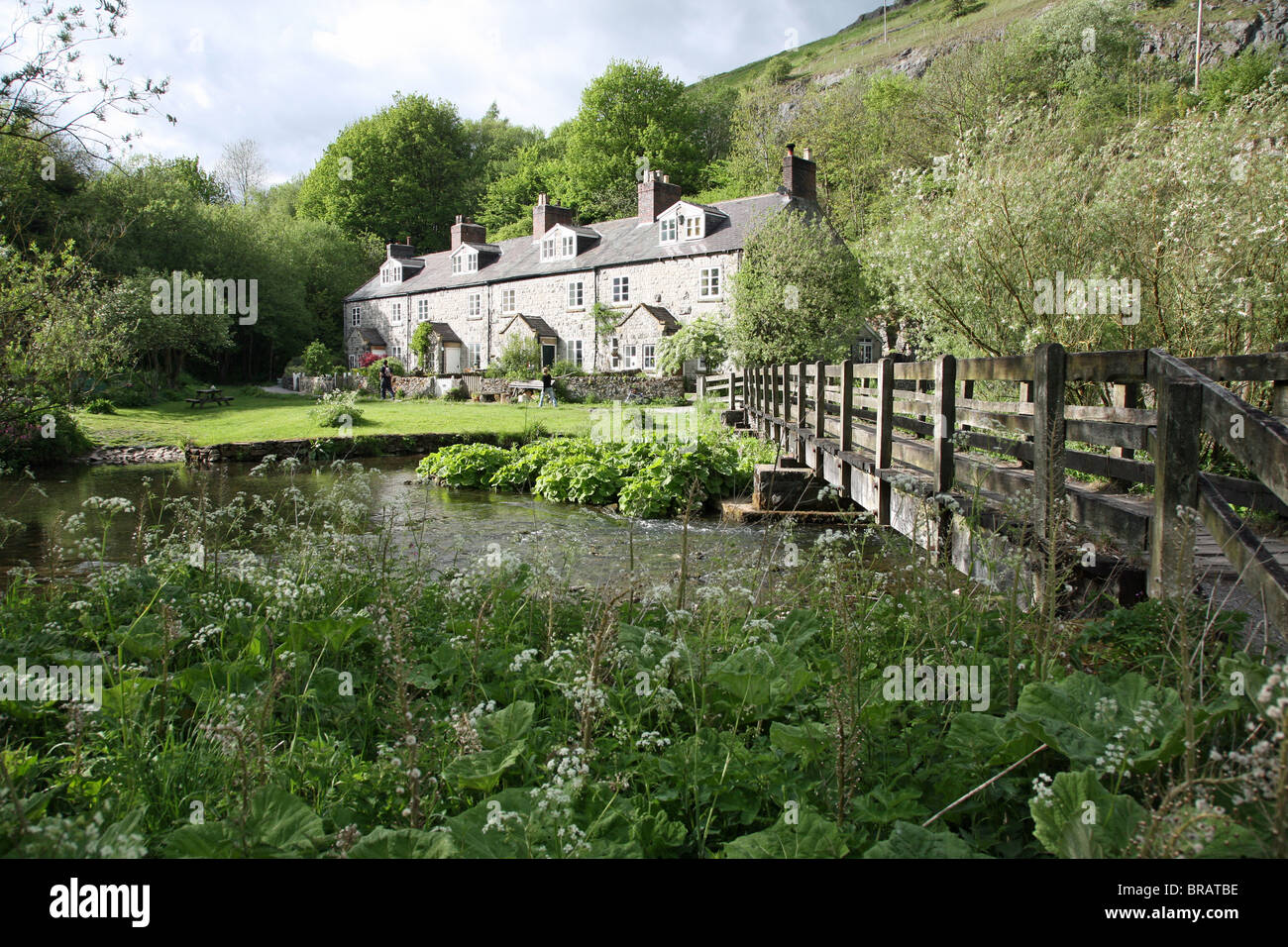 Chee dale cottages hi-res stock photography and images - Alamy