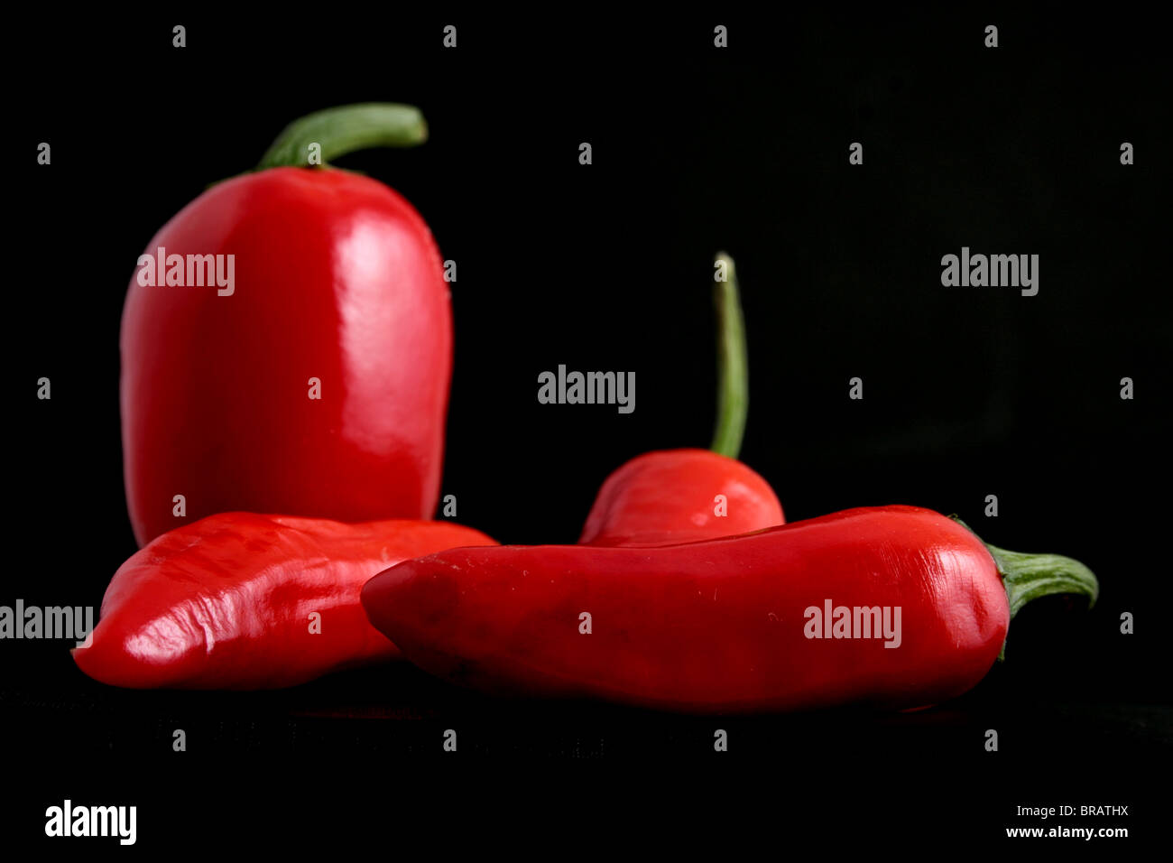 red chilli peppers Stock Photo - Alamy