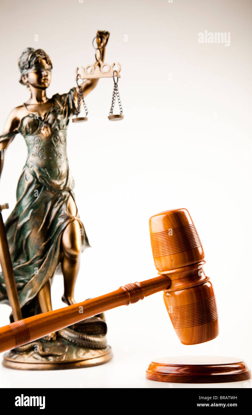 Law and justice concept Stock Photo - Alamy