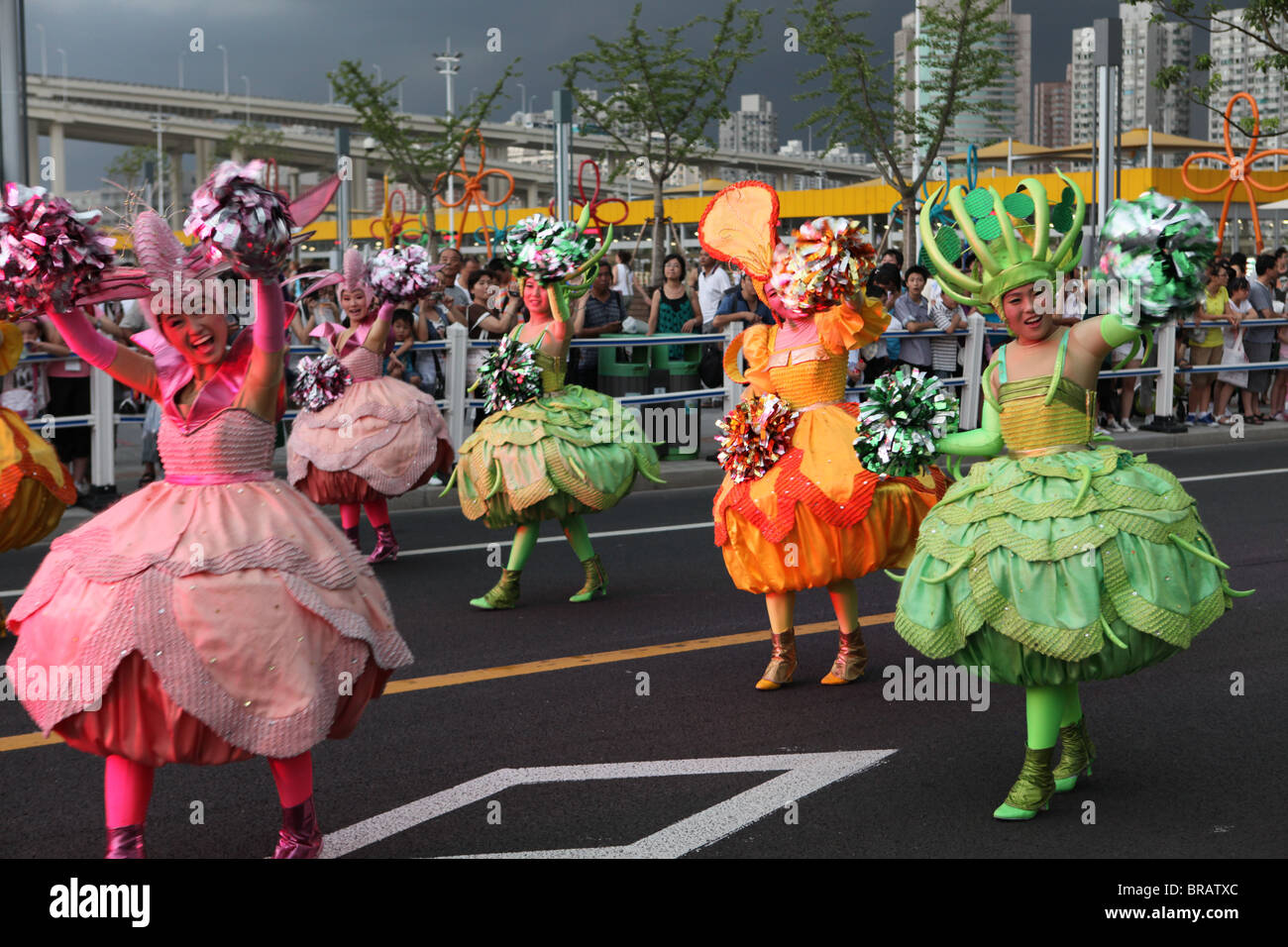 World Expo Shanghai Performance Stock Photo - Alamy