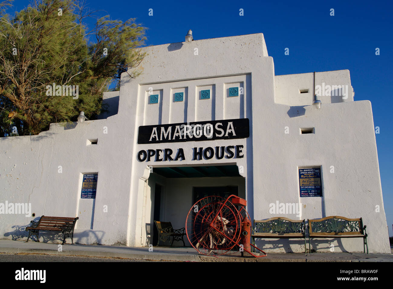 Amargosa opera house and hotel at death valley junction hi-res stock ...