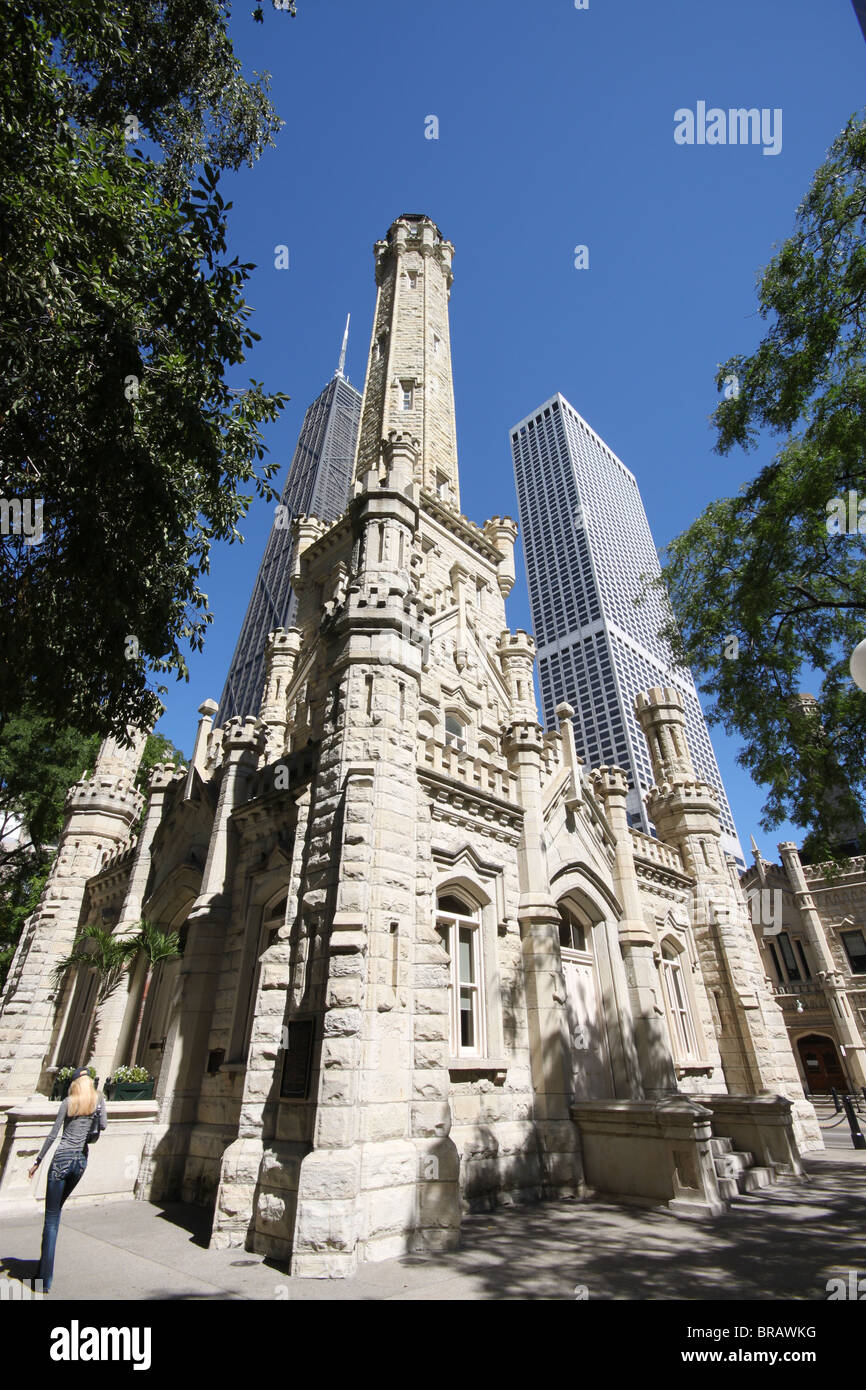 Chicago Historic Water Tower Stock Photo - Alamy