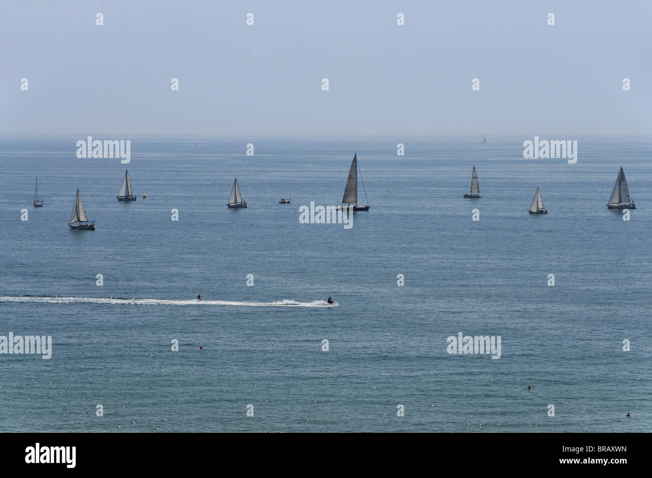 Personal watercraft aerial view hi-res stock photography and images - Alamy