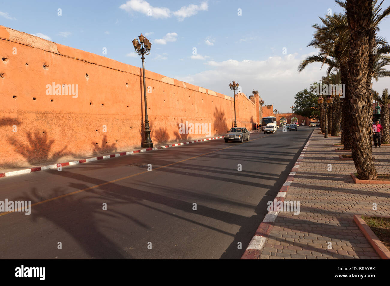 Old city wall, Marrakech, Morocco, North Africa, Africa Stock Photo - Alamy