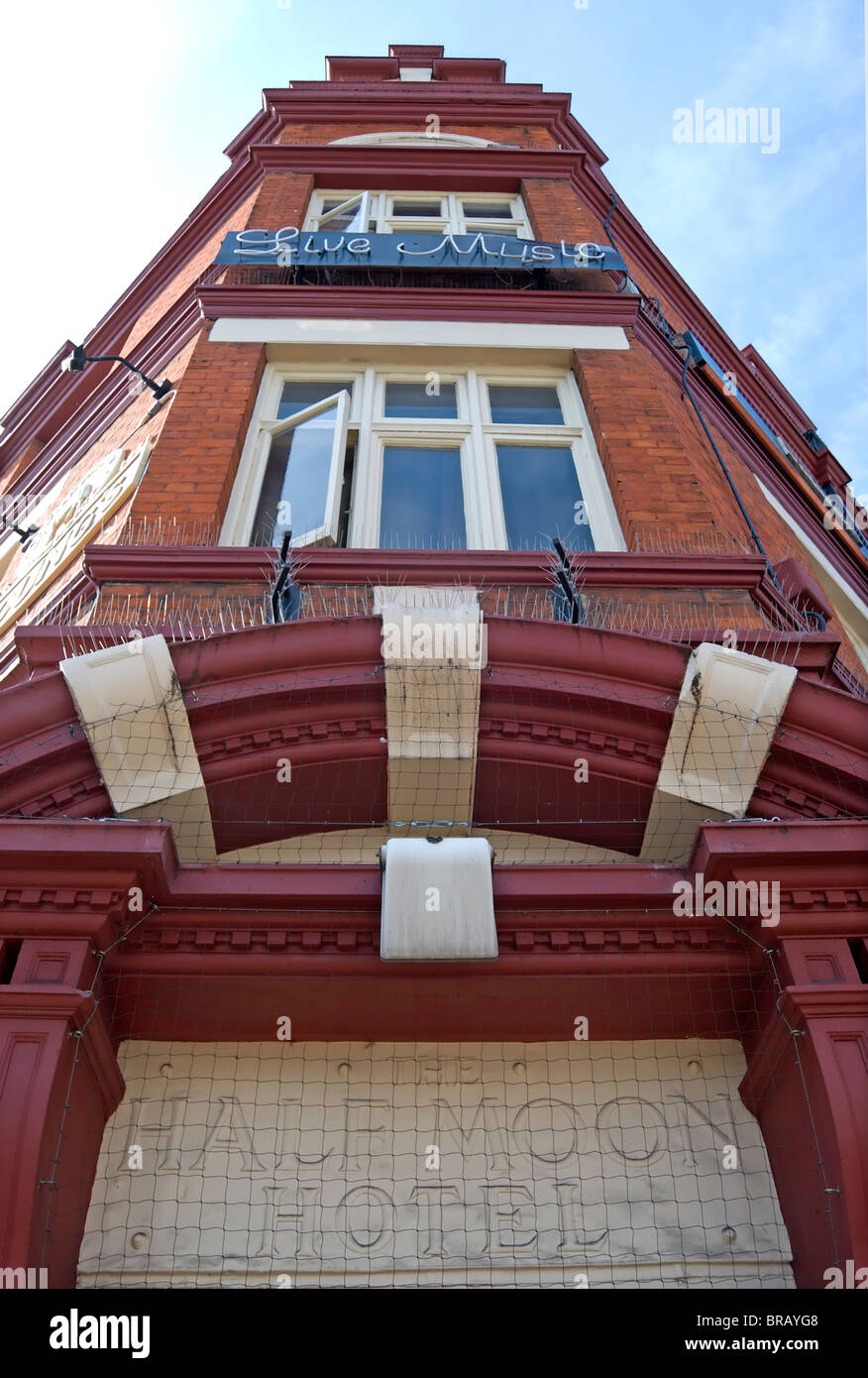 exterior of the half moon pub, a noted live music venue in putney ...