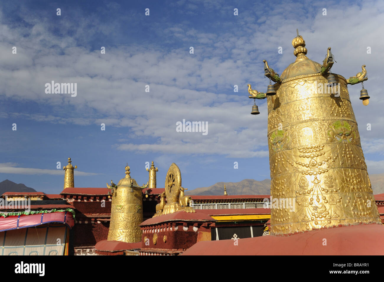 Jokhang Temple. Lhasa, Tibet Stock Photo - Alamy