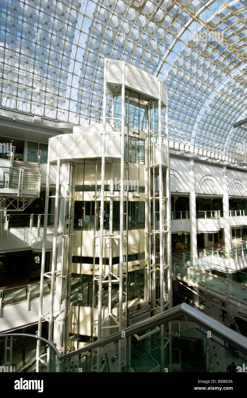 Lift Mechanism Inside The Bentall Centre Kingston Upon Thames Surrey ...
