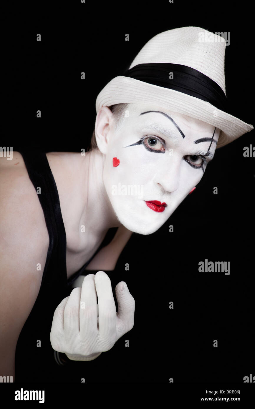 Actor pantomime Cut Out Stock Images & Pictures - Alamy