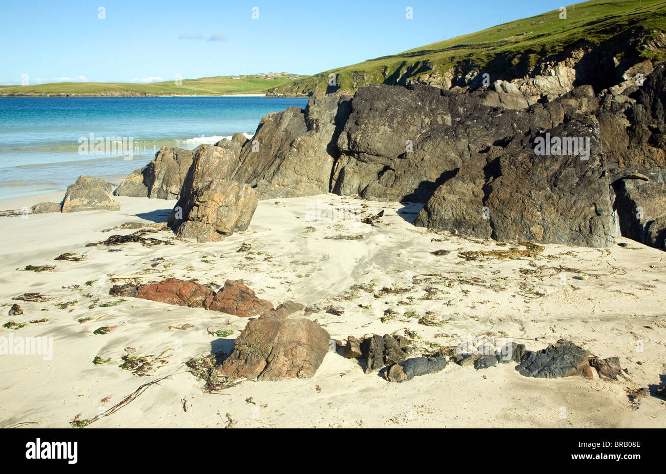 Shetland spiggie beach hi-res stock photography and images - Alamy