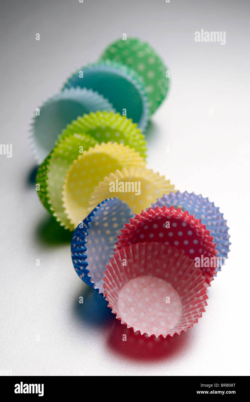 Cupcake paper cases Stock Photo - Alamy