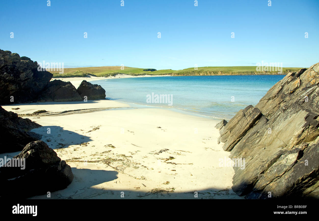 Spiggie beach shetland hi-res stock photography and images - Alamy