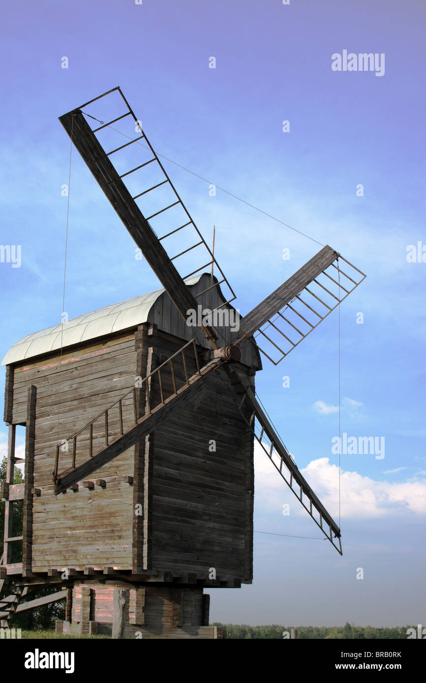 Old fashioned windmill wind turbine hi-res stock photography and images ...