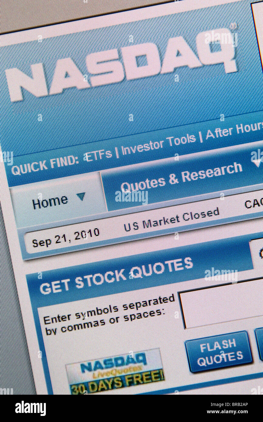 Nasdaq High Resolution Stock Photography and Images - Alamy
