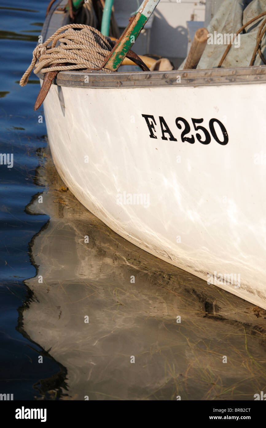 detail of a Danish fishing boat Stock Photo - Alamy