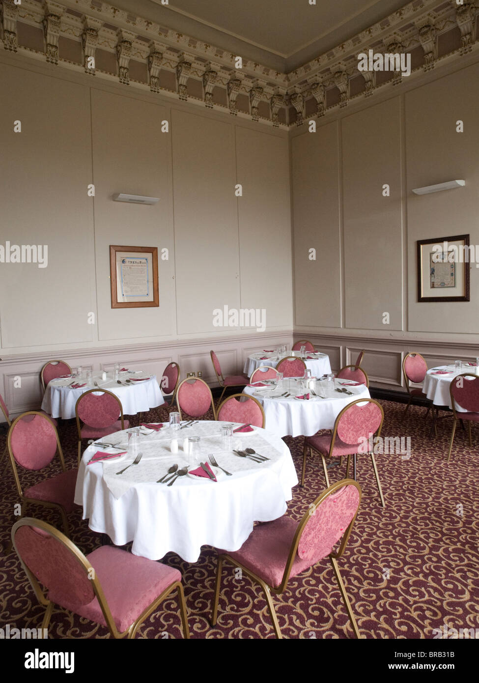 The Queen Ann Rooms at Wentworth Castle, Stainborough near Barnsley in ...