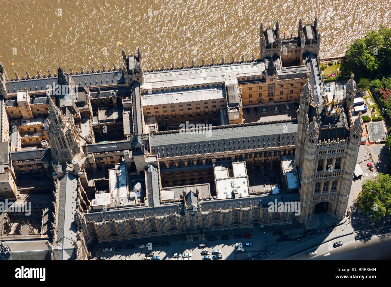 Houses of parliament aerial view hi-res stock photography and images ...