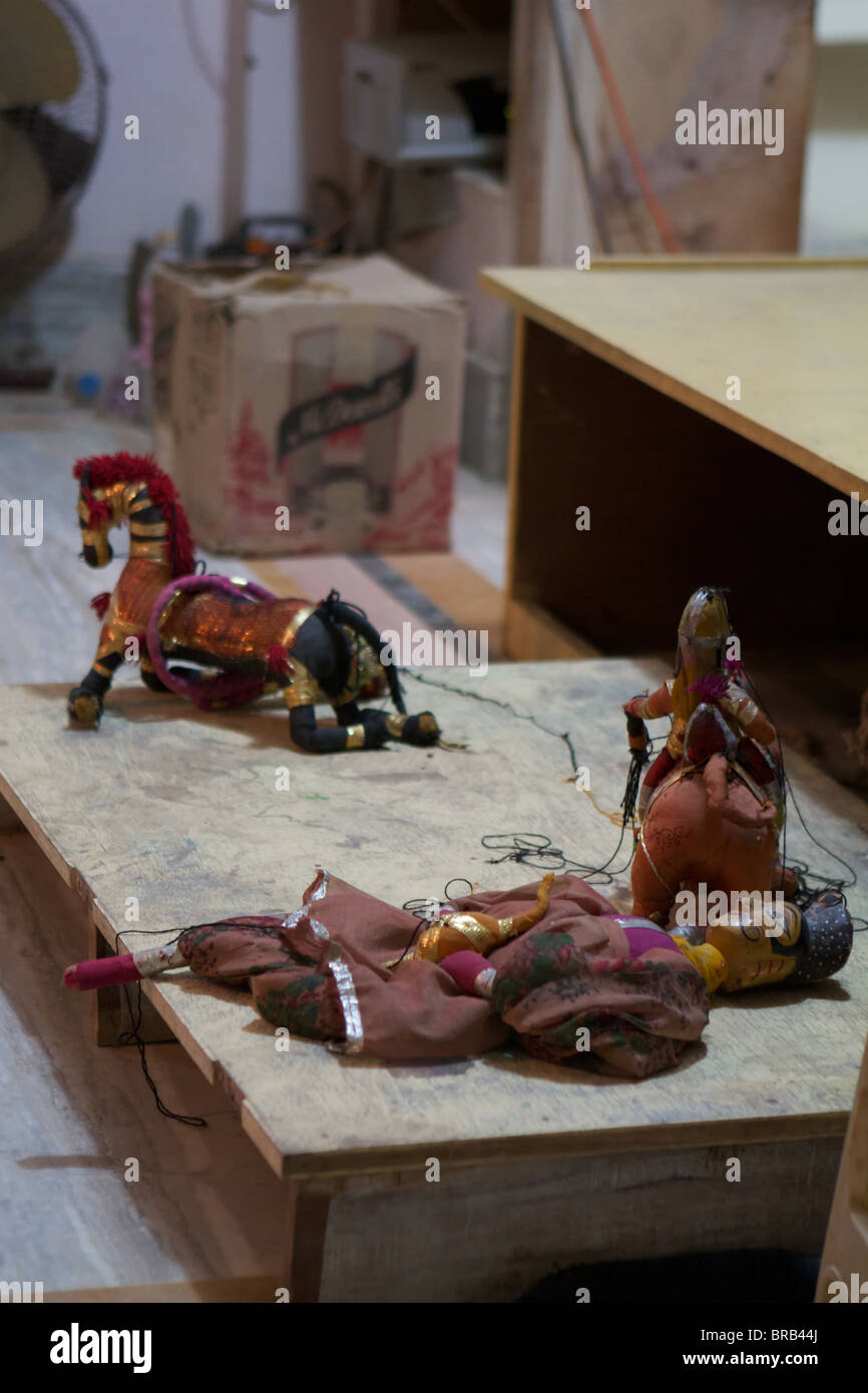 Puppet show rajasthan hi-res stock photography and images - Alamy