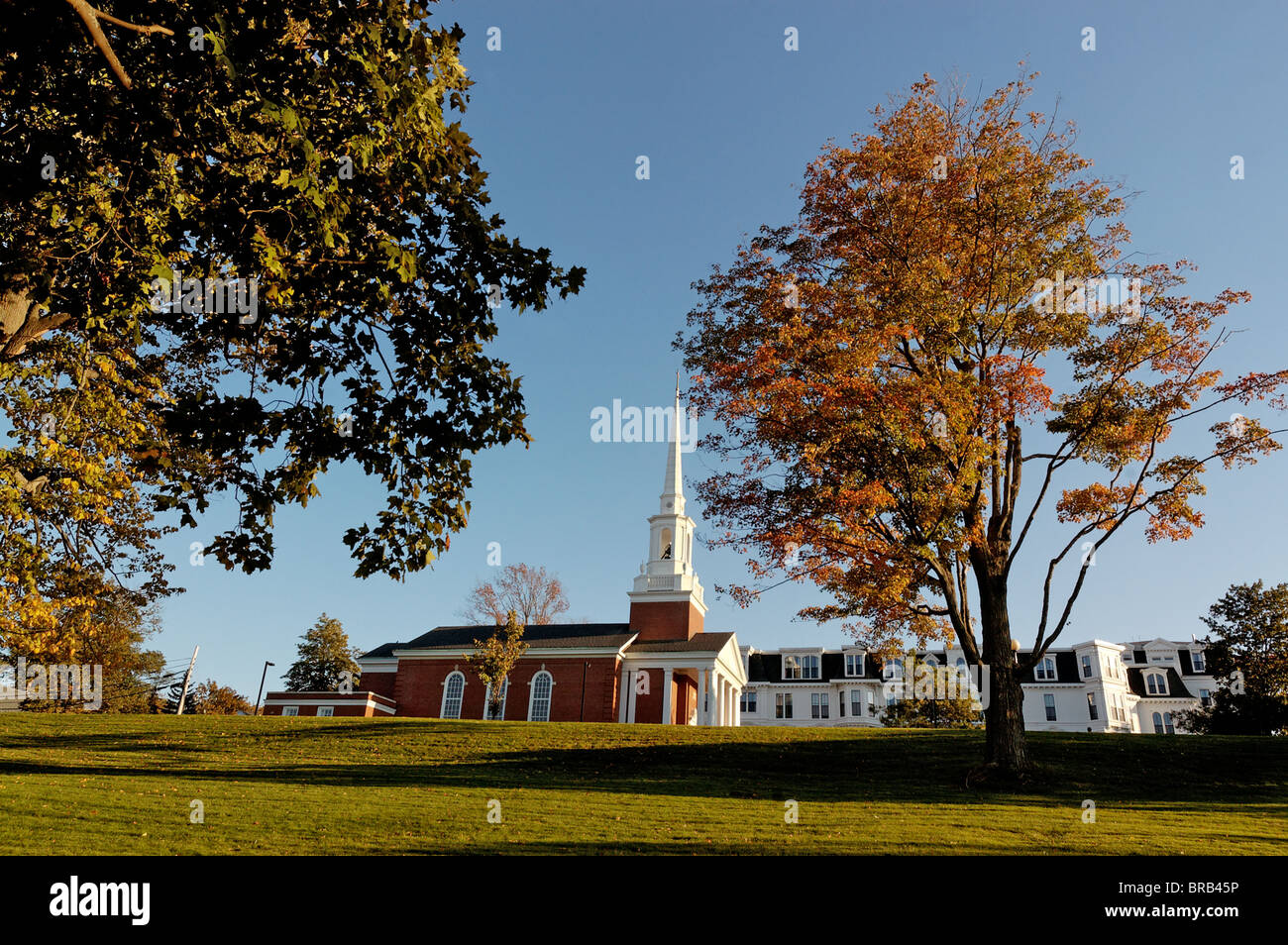 Acadia University in Wolfville Nova Scotia Stock Photo - Alamy
