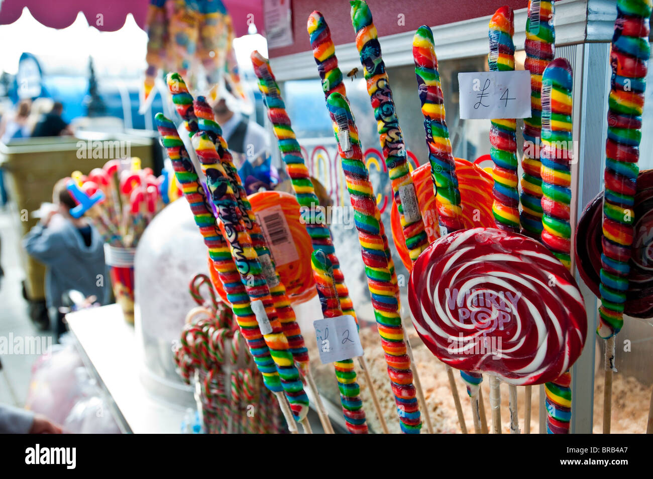 Traditional sweets on sale, London, United Kingdom Stock Photo - Alamy
