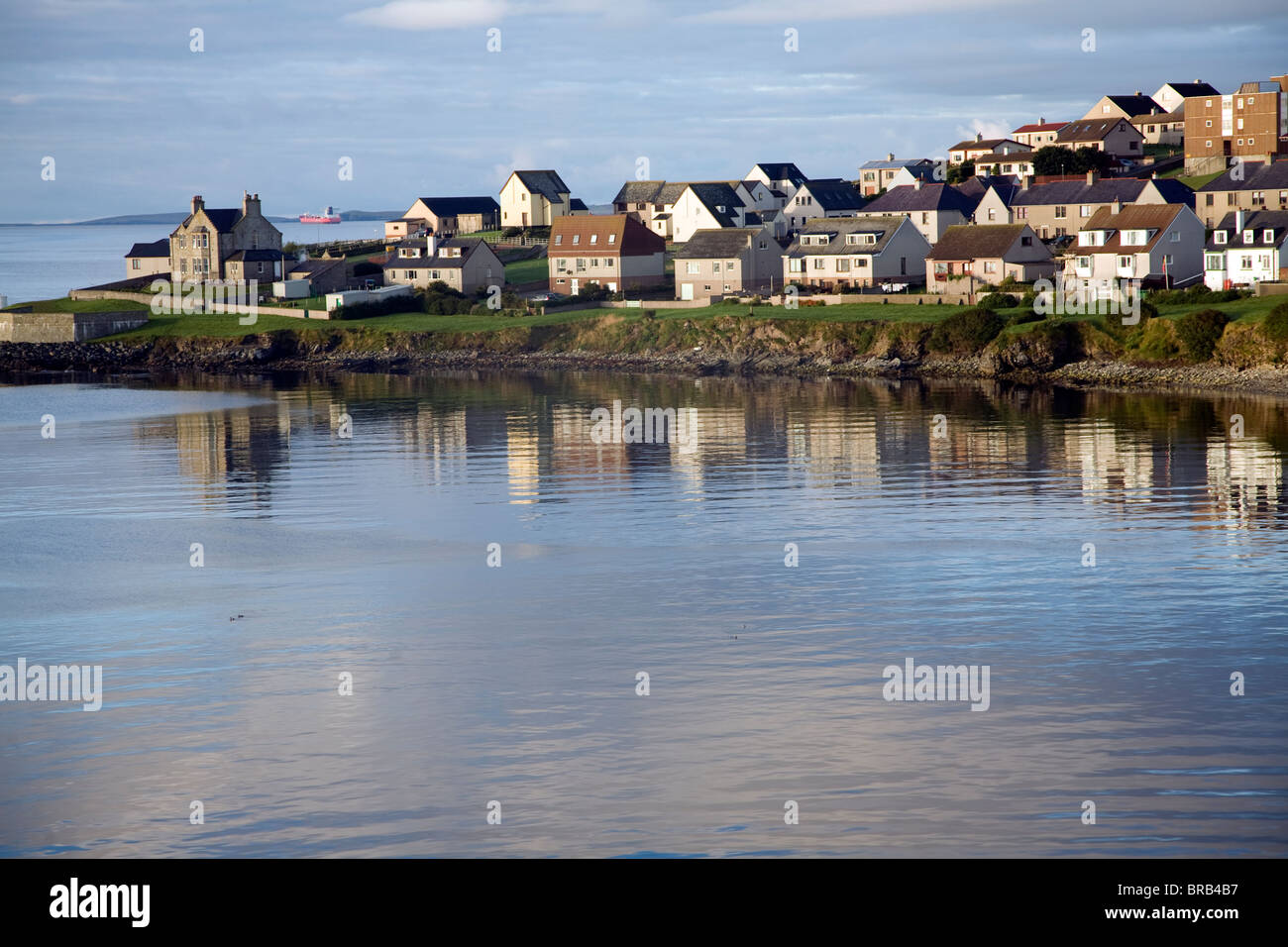 Harbour and town, Lerwick, Shetland Islands, Scotland Stock Photo - Alamy