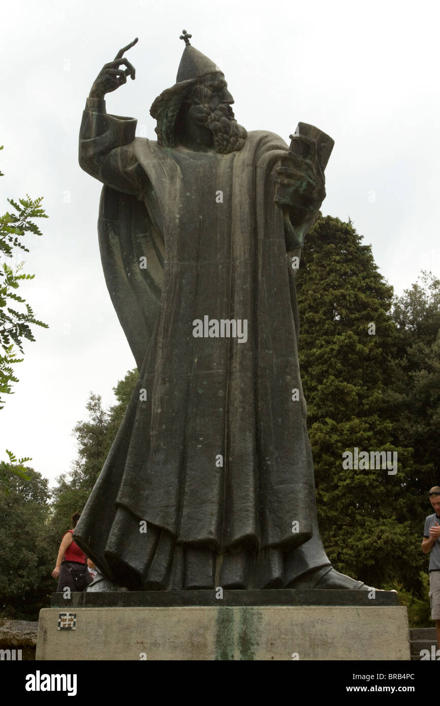 A statue in Split, Croatia Stock Photo - Alamy