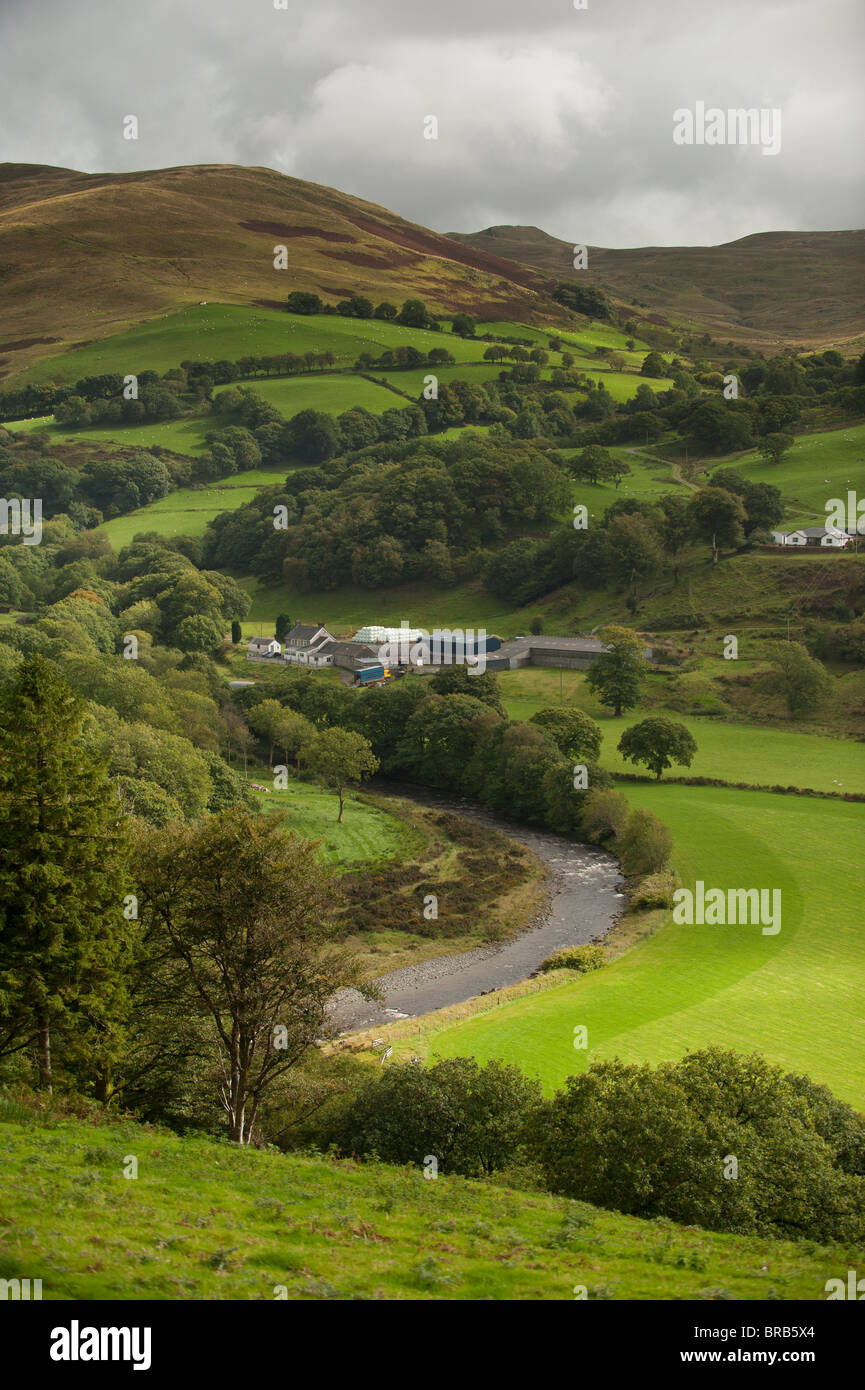 Farming agriculture mid wales landscape hi-res stock photography and ...